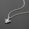 Dodo pendant in polished silver - Mauritius | zea design