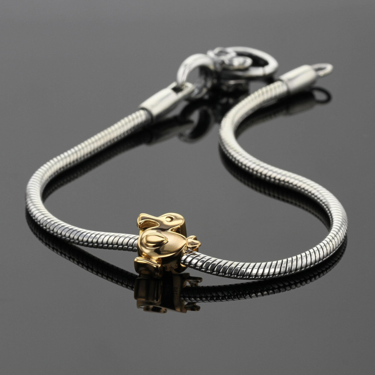 Rose gold DODO bead for charm bracelets | zea design